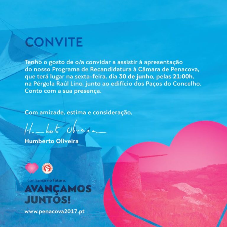 AUTÁRQUICAS'17 | PENACOVA: Candidatura socialista é apresentada hoje ...