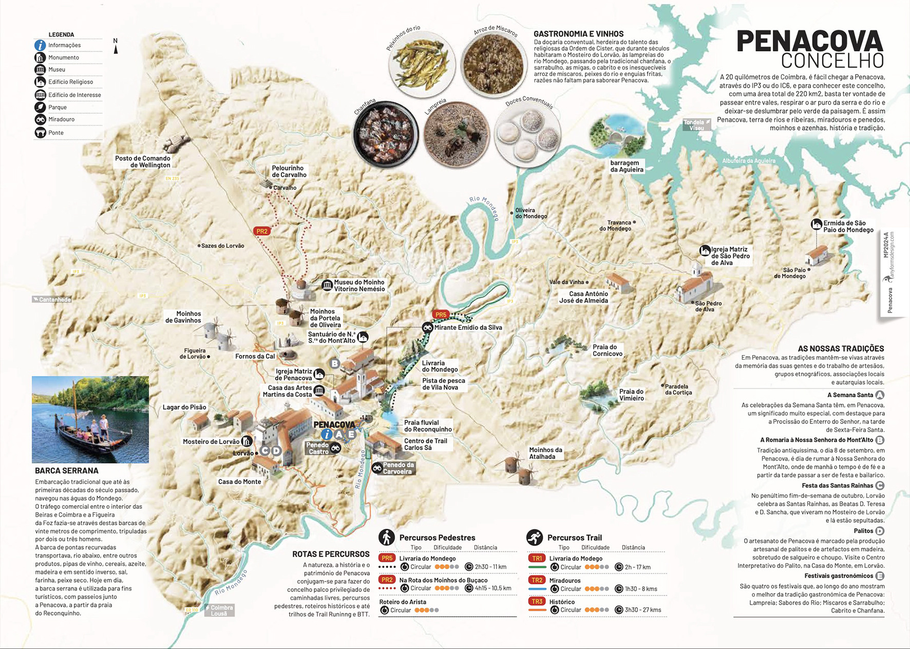 PENACOVA: Mapa turístico ilustrado ajuda a descobrir o território - A ...