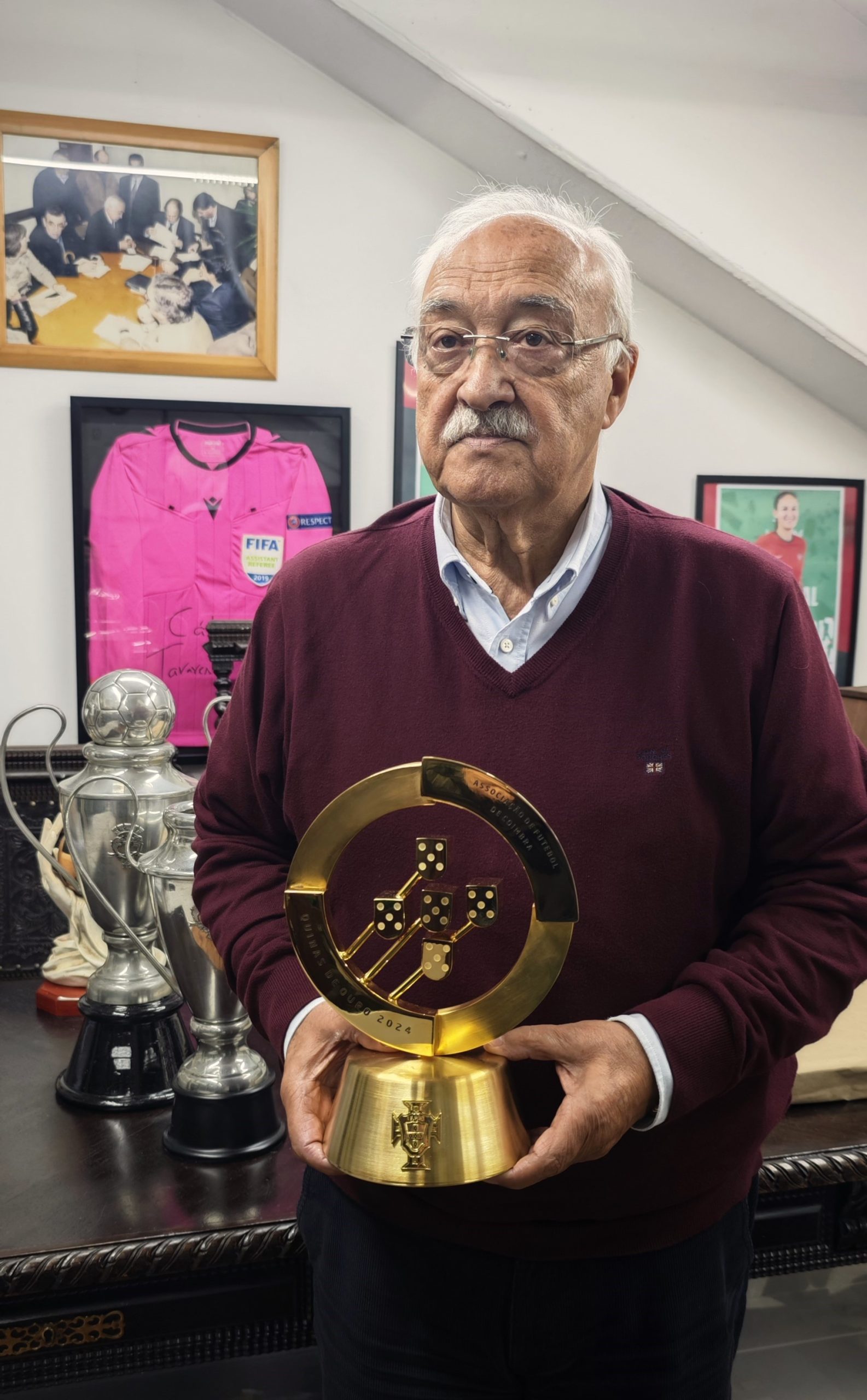 QUINAS DE OURO: Federação Portuguesa de Futebol distingue AF Coimbra ...