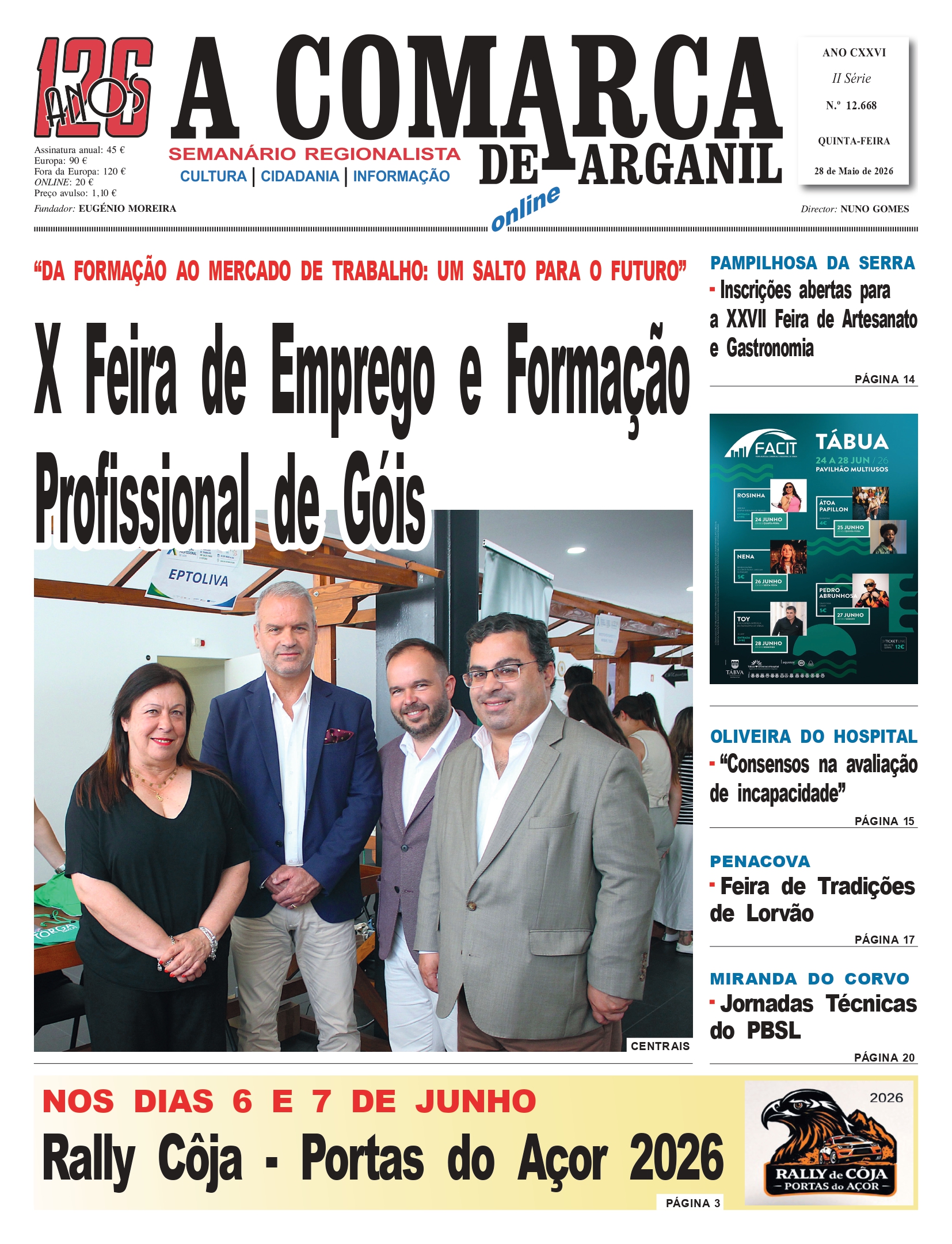 PENACOVA: Coral Divo Canto celebra 23 anos - A Comarca de Arganil
